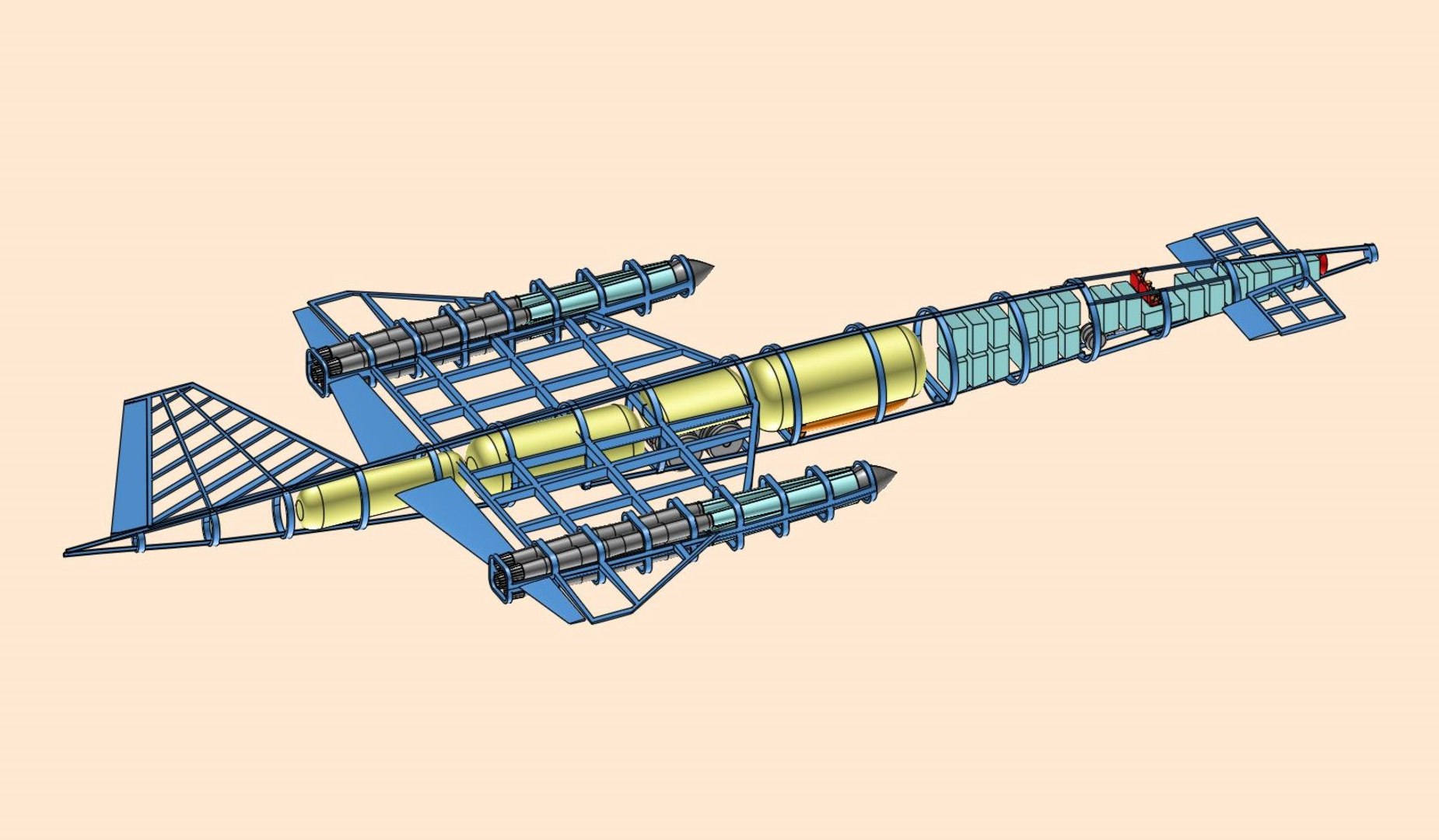 Free avro 730 mach 3 3D model - TurboSquid 1474710