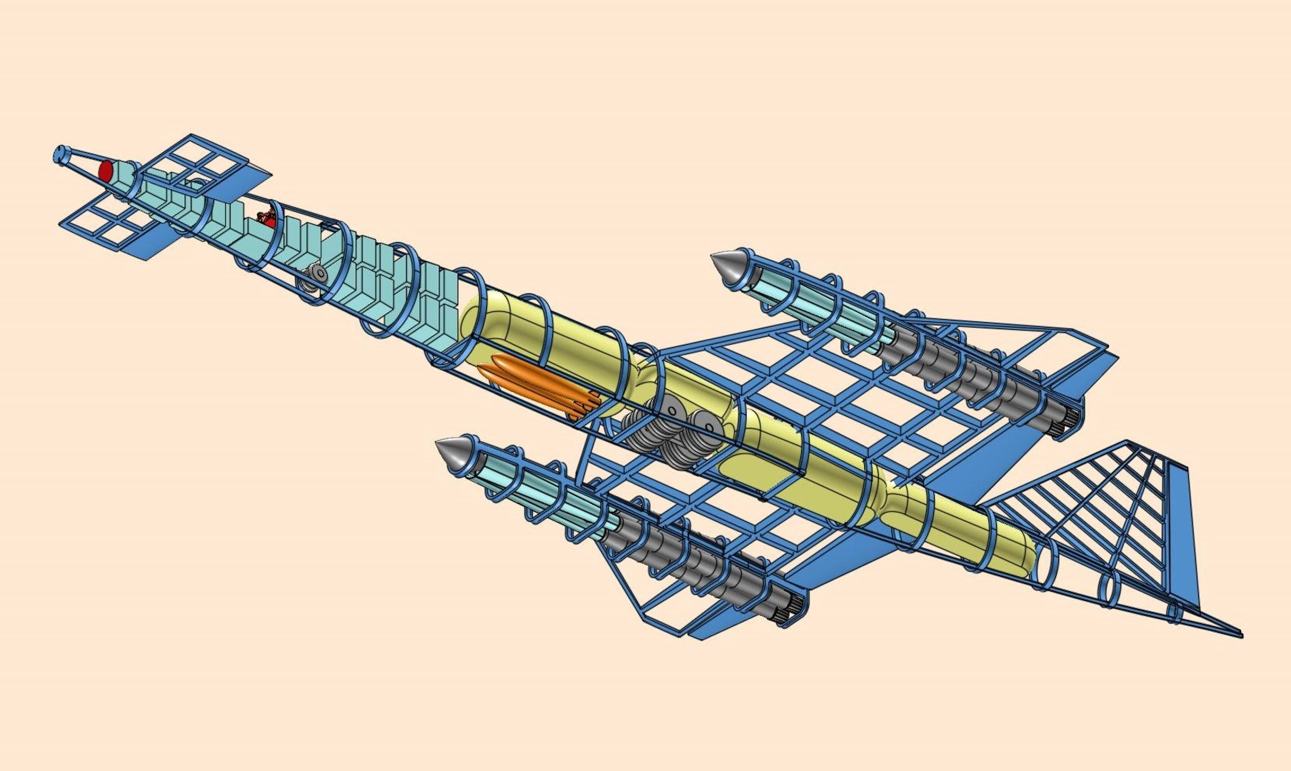 Free avro 730 mach 3 3D model - TurboSquid 1474710