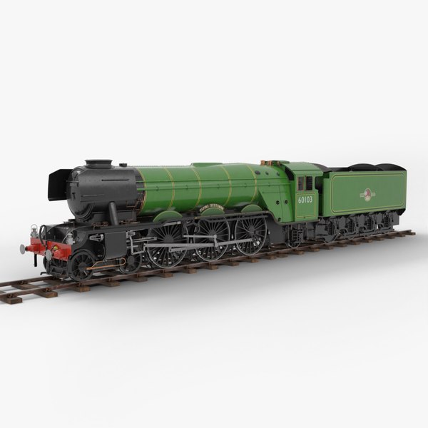 Steam Train 3D Models for Download | TurboSquid