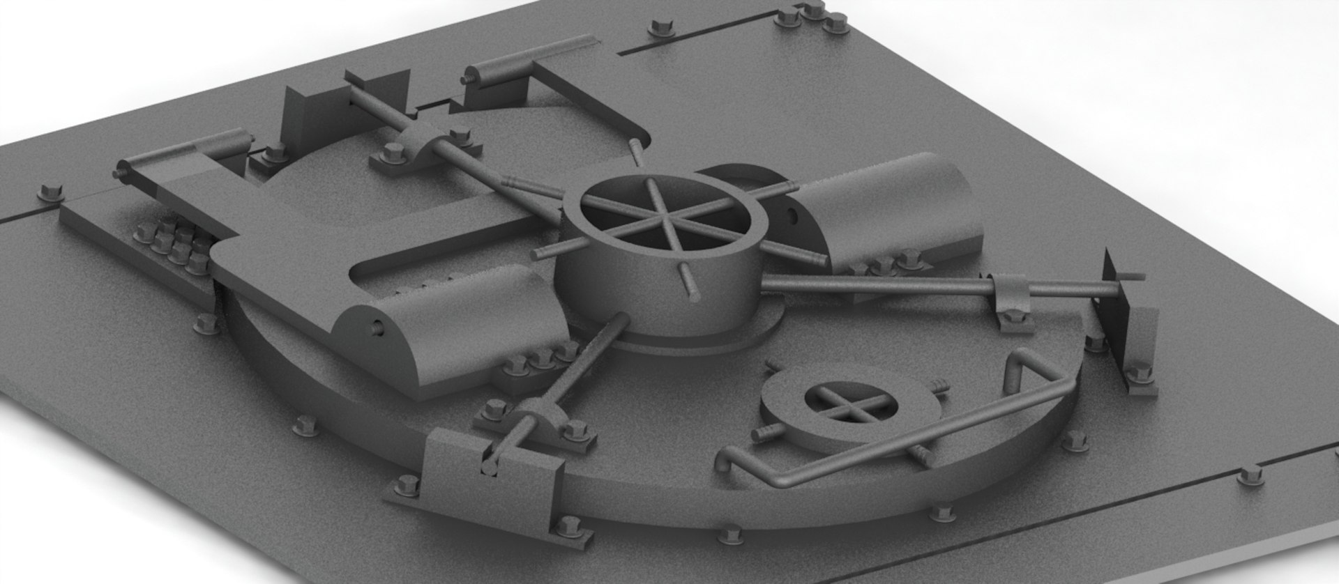 Bank Vault 3D - TurboSquid 2200973