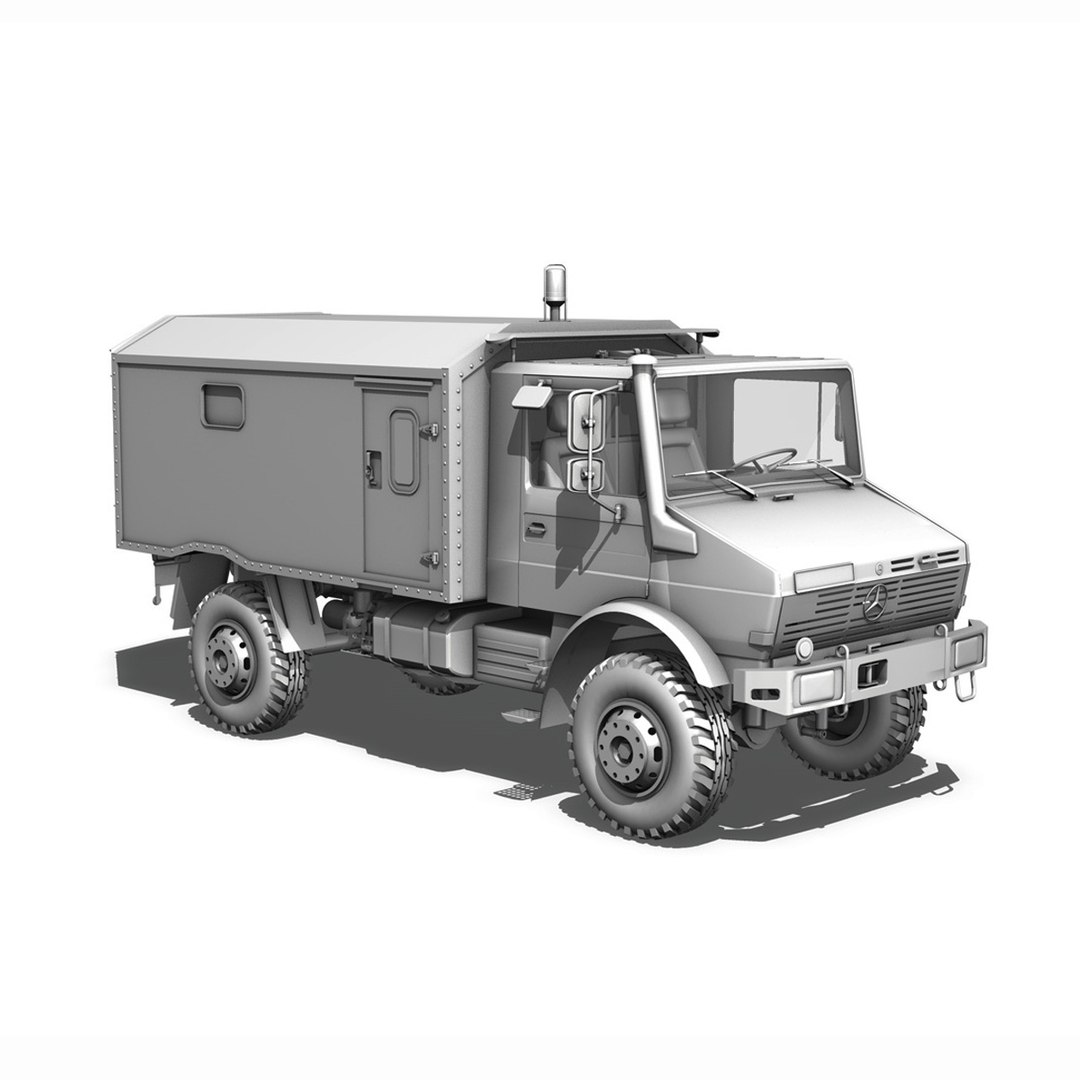 - Unimog Mercedes 3d Model