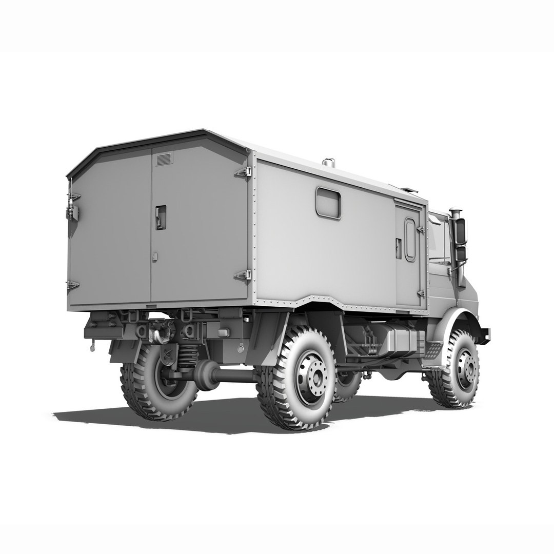 - Unimog Mercedes 3d Model