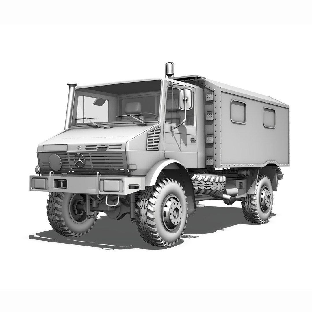 - Unimog Mercedes 3d Model