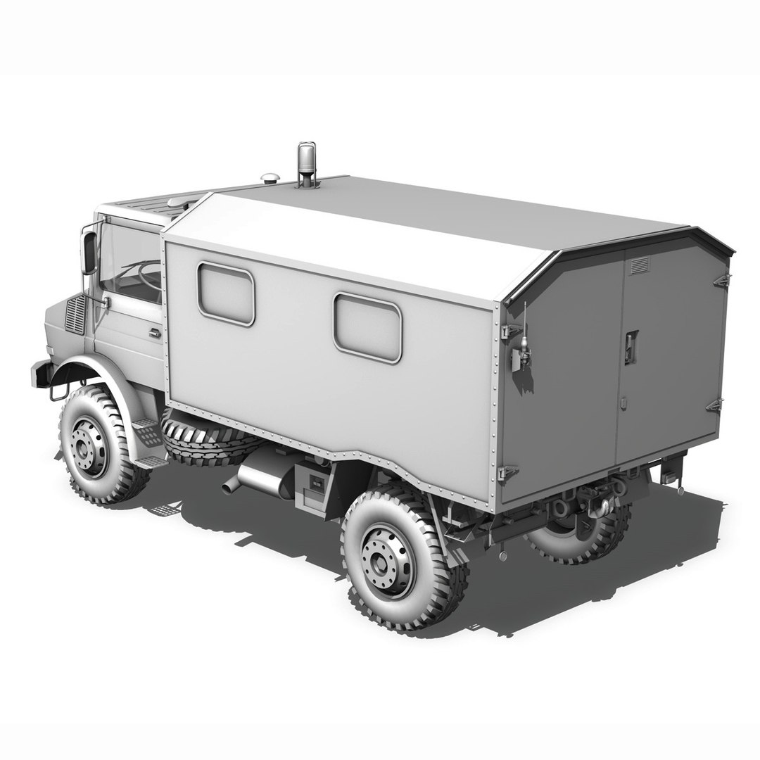 - Unimog Mercedes 3d Model
