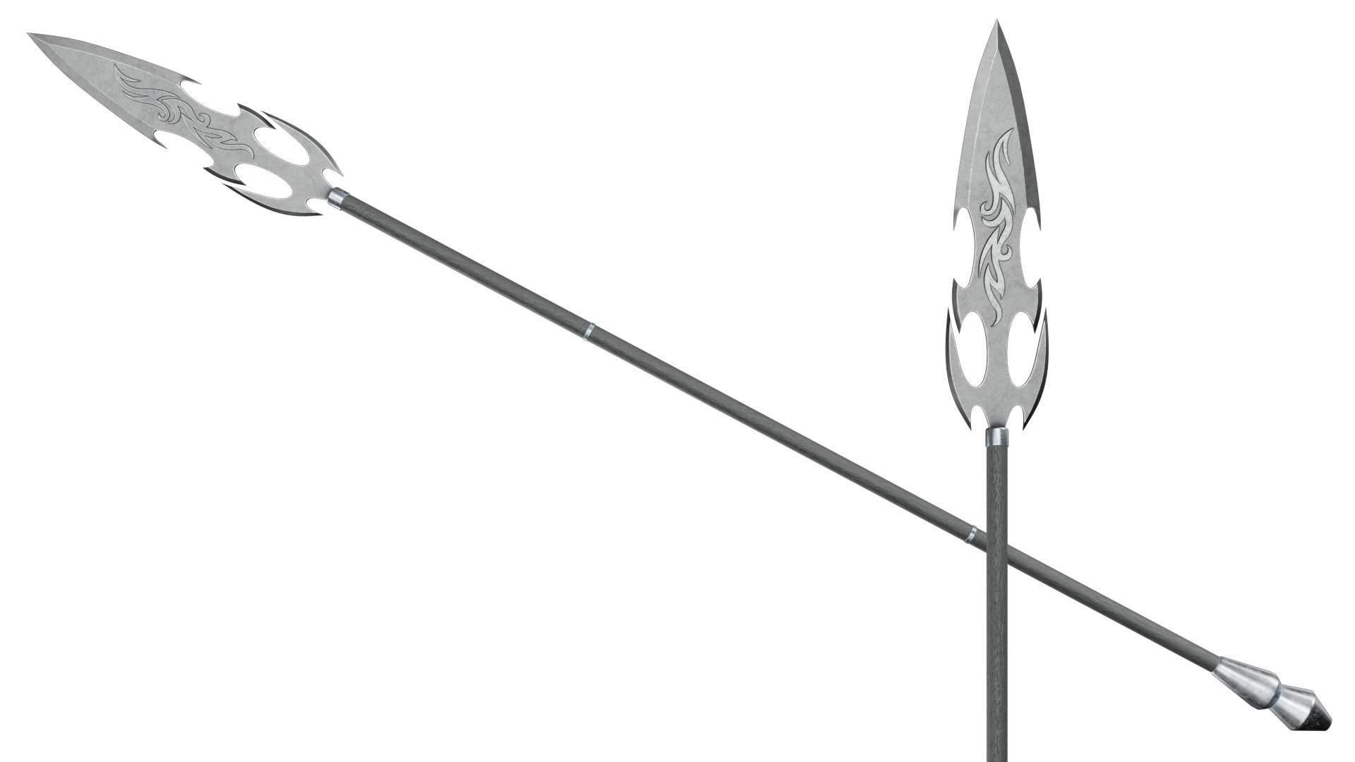 3D Model Fantasy Spear - TurboSquid 2089919