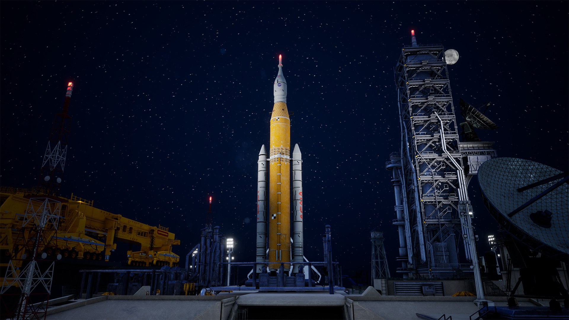 Artemis Rocket Launch Modular Pack 3D Model - TurboSquid 1984052