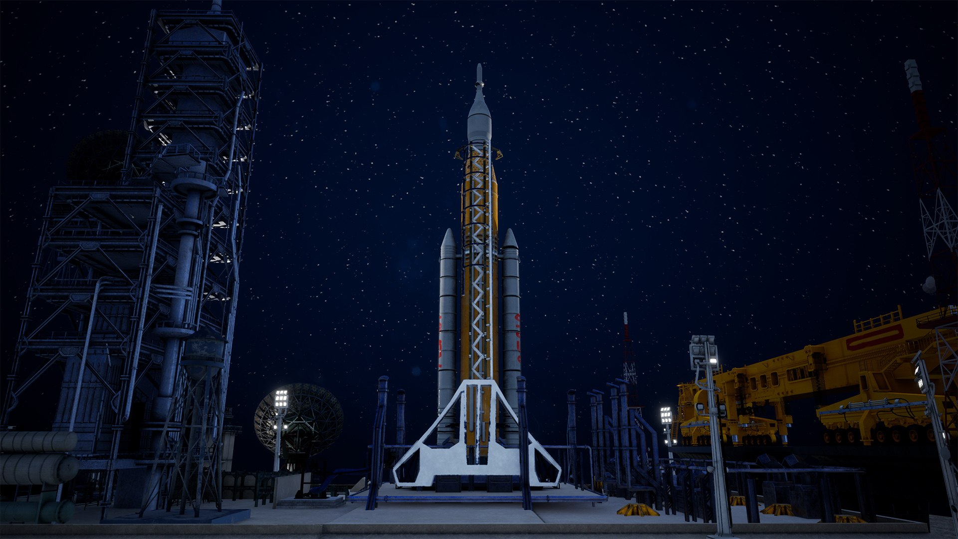 Artemis Rocket Launch Modular Pack 3D Model - TurboSquid 1984052