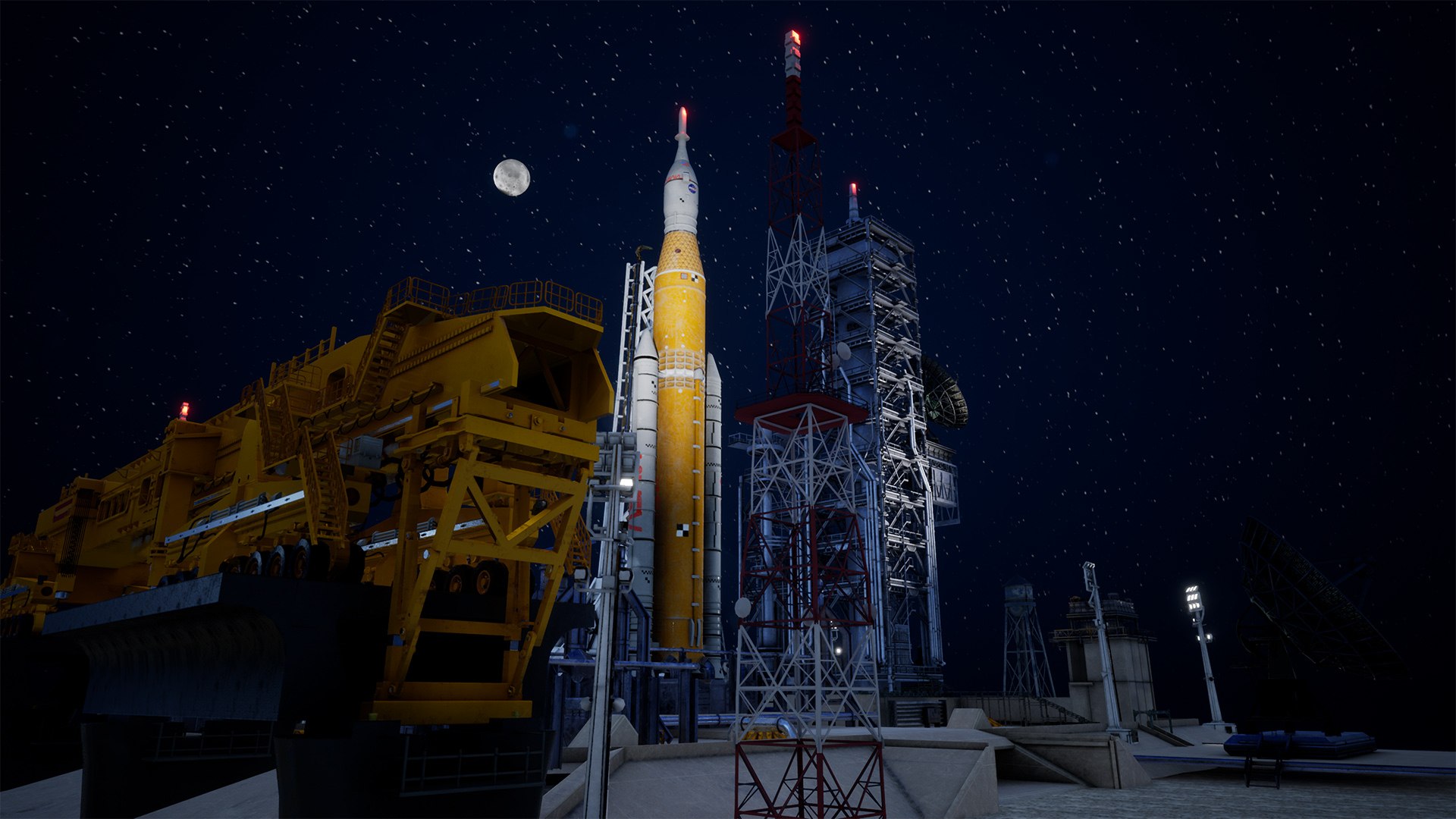 Artemis Rocket Launch Modular Pack 3D Model - TurboSquid 1984052