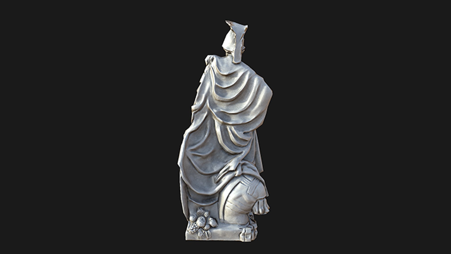 3d Model Europe Statue