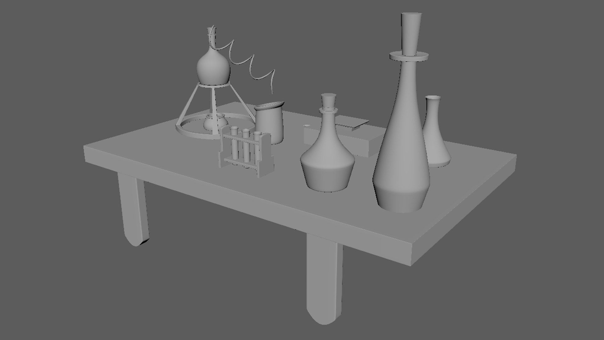 3D Laboratory Table - TurboSquid 2057709