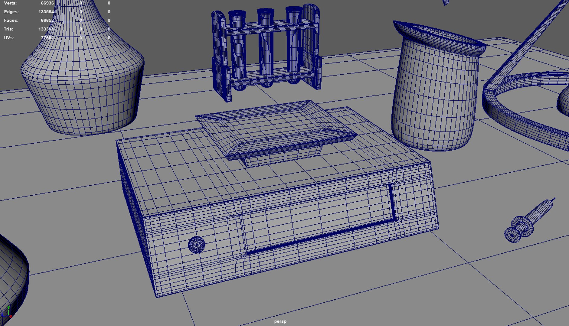 3D Laboratory Table - TurboSquid 2057709