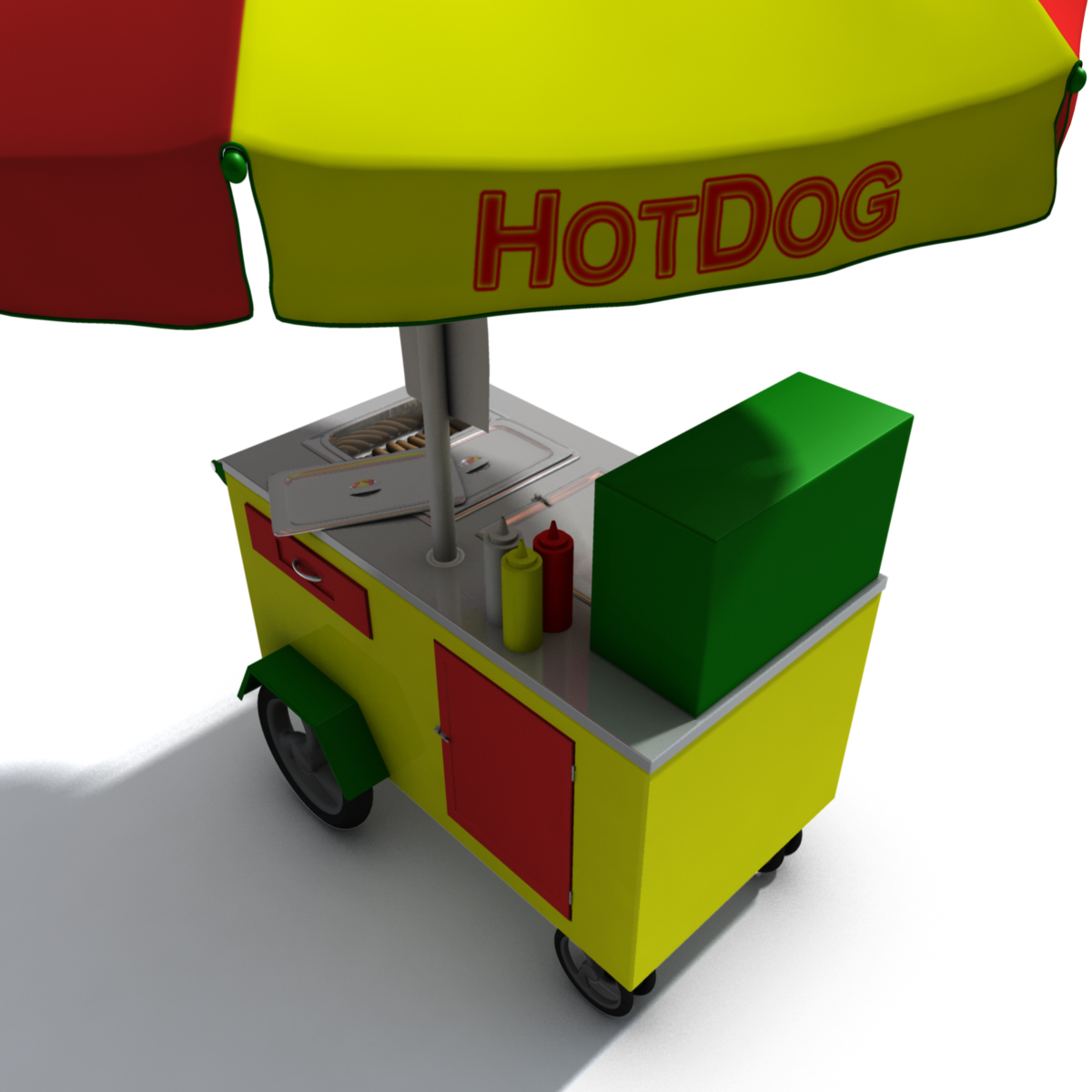 maya hot dog cart