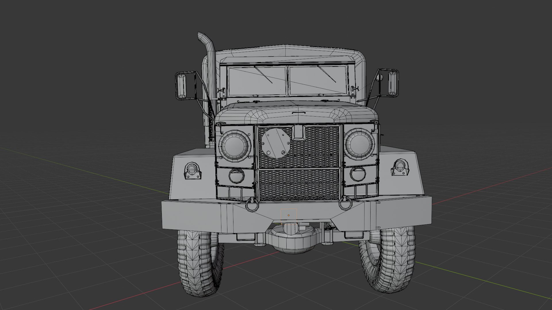 3D Model M35 Military Truck - TurboSquid 2275065