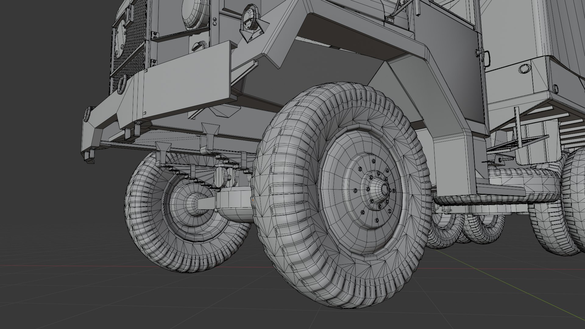 3D Model M35 Military Truck - TurboSquid 2275065