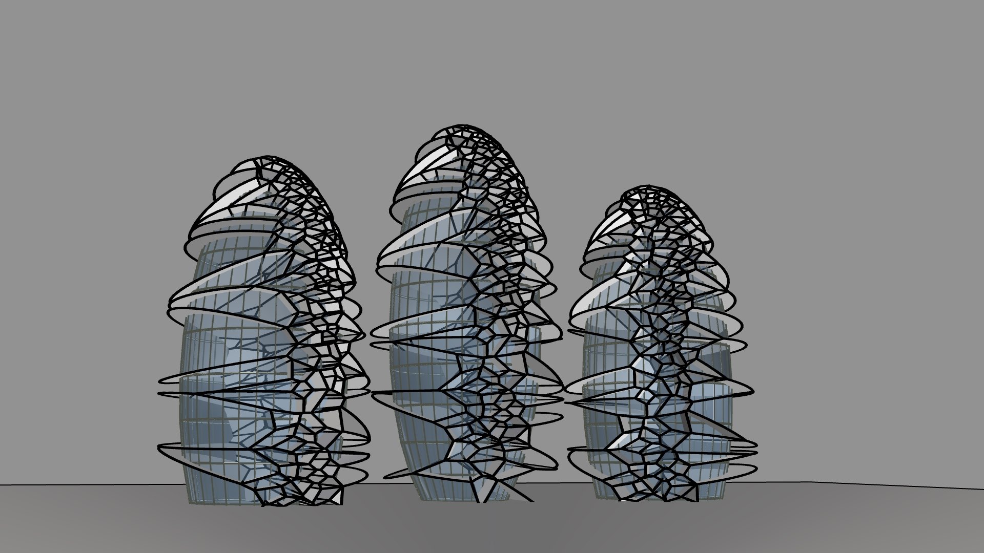 3D Futuristic Organic tower 3D model - TurboSquid 2025503