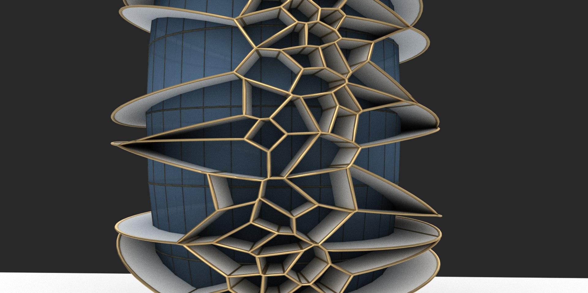 3D Futuristic Organic tower 3D model - TurboSquid 2025503