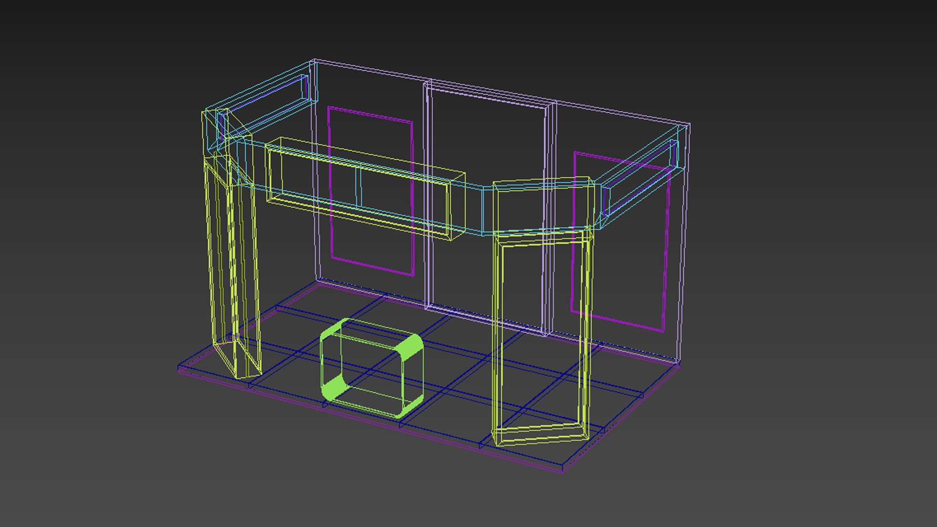 3D Model 5x3 Meter Exhibition Booth - TurboSquid 2263754