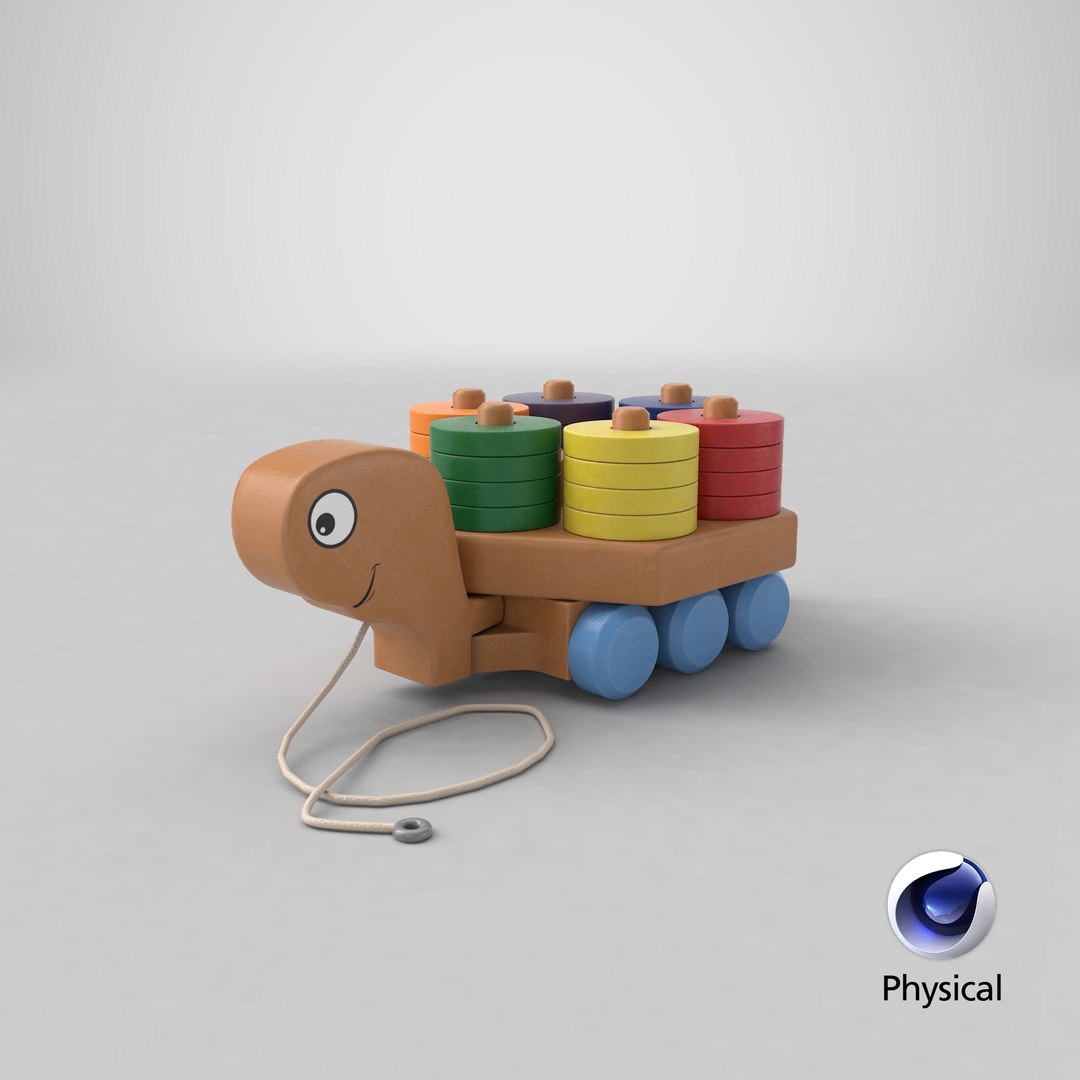 Real Pull Toy 3D Model - TurboSquid 1591644