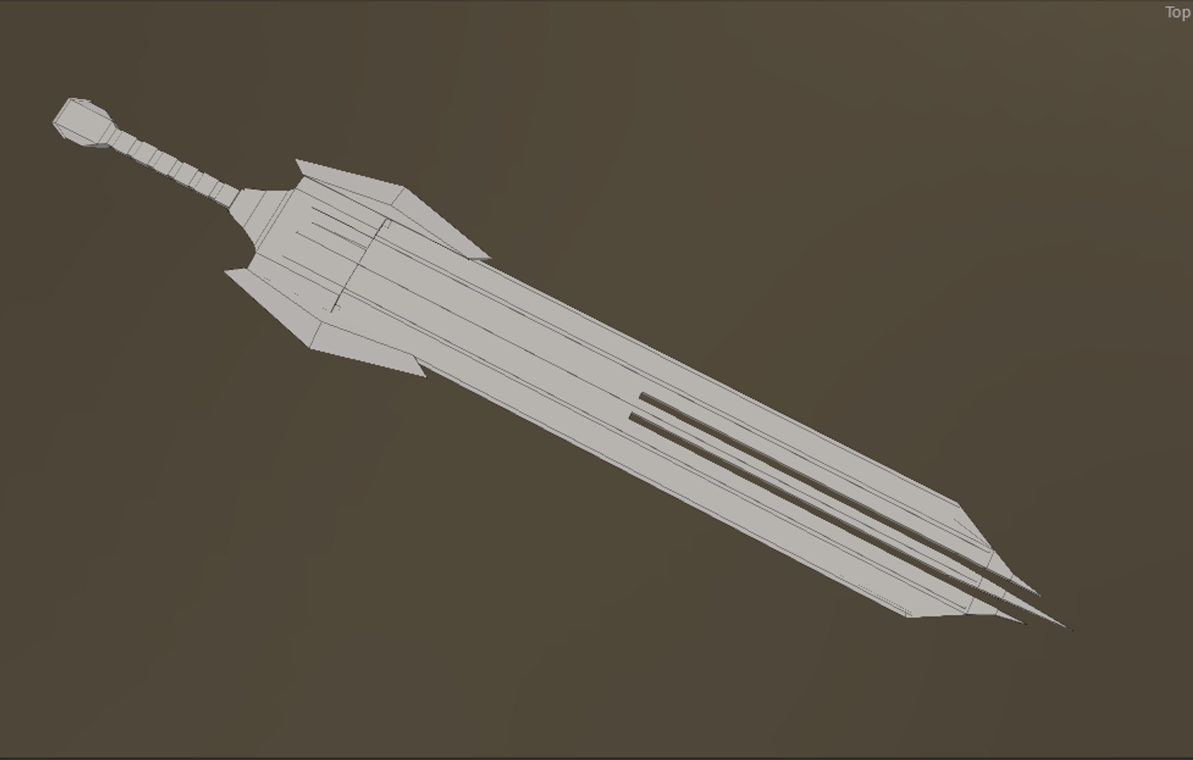 Sword Big Model - TurboSquid 1238491