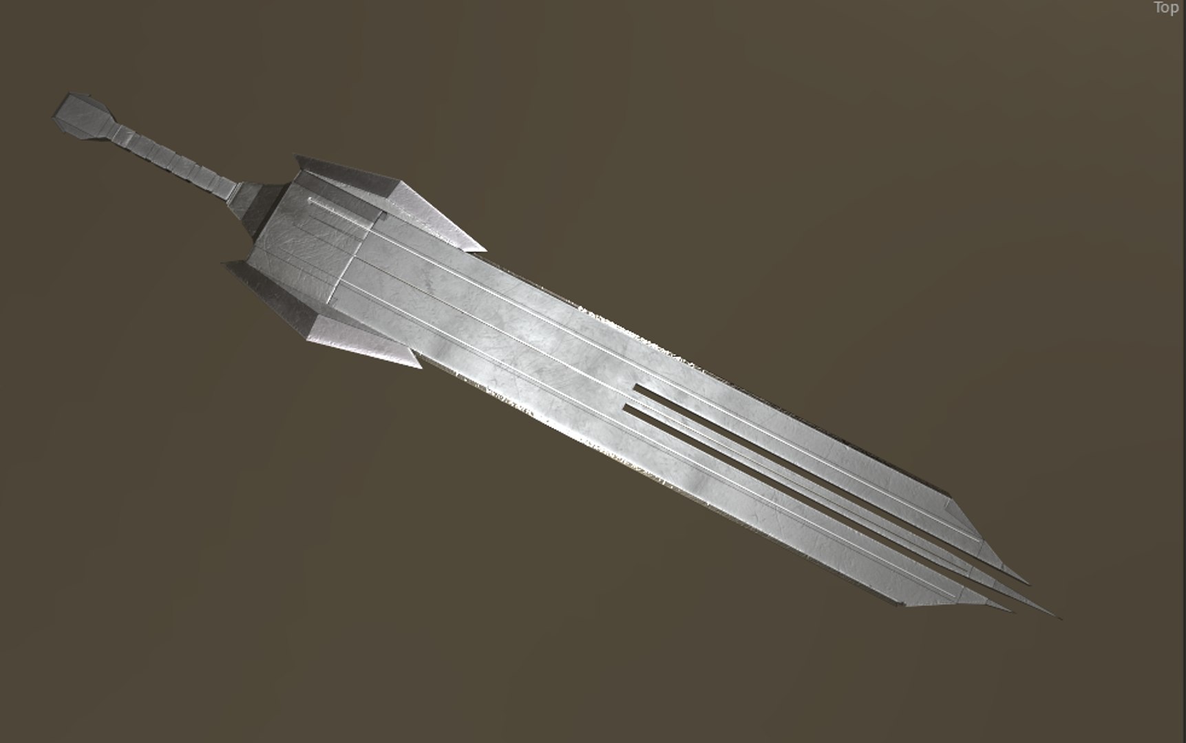 Sword Big Model - TurboSquid 1238491
