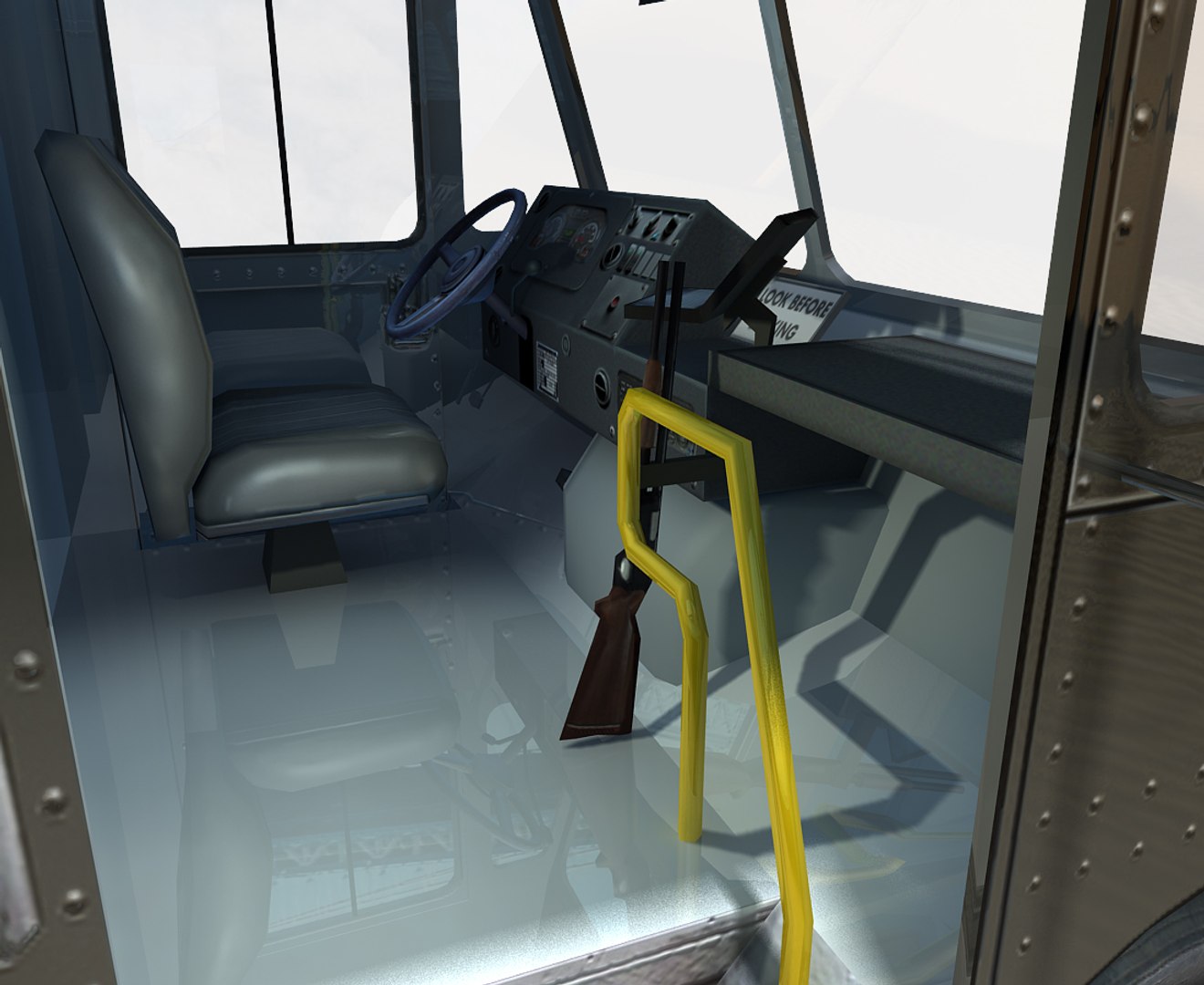 Step Van Swat Cars Model - TurboSquid 1355440