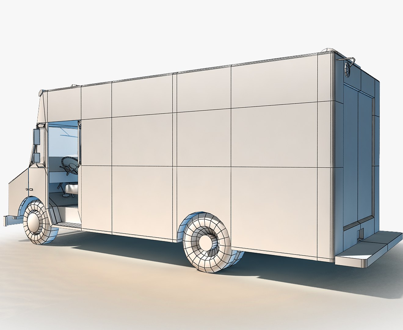 Step Van Swat Cars Model - TurboSquid 1355440