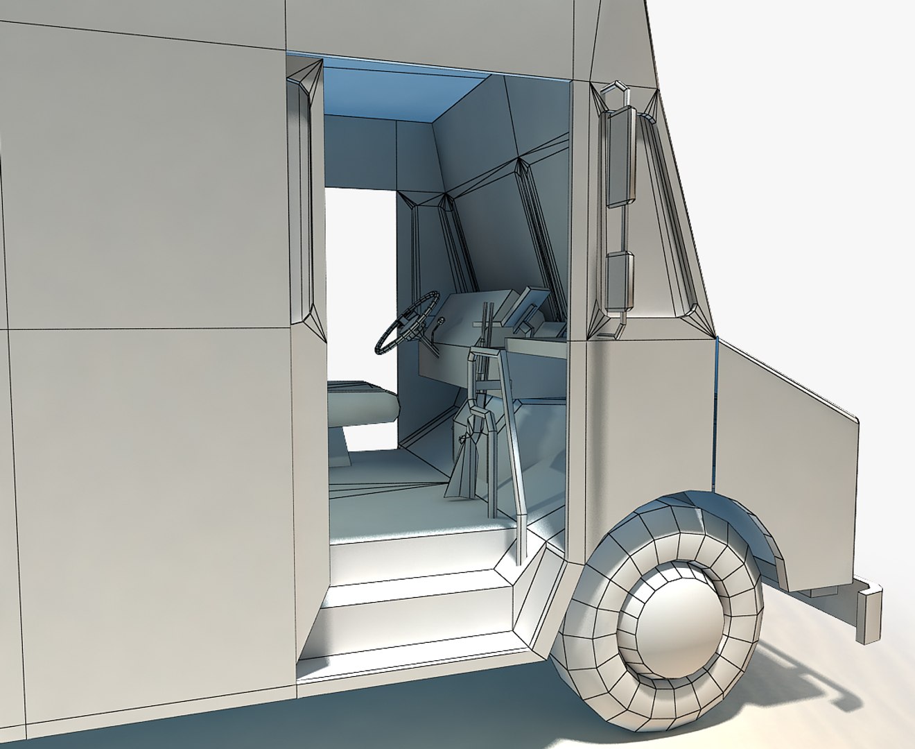 Step Van Swat Cars Model - TurboSquid 1355440