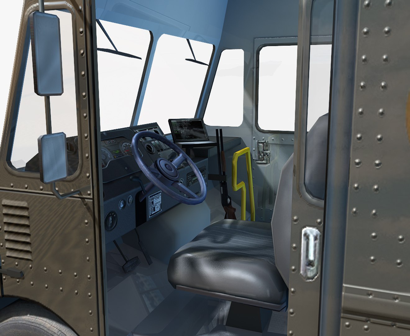 Step Van Swat Cars Model - TurboSquid 1355440