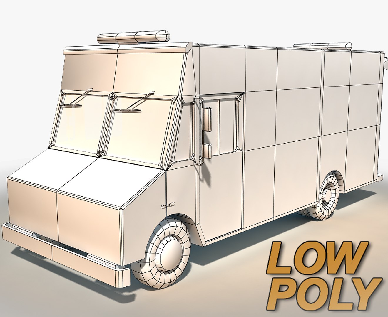 Step Van Swat Cars Model - TurboSquid 1355440