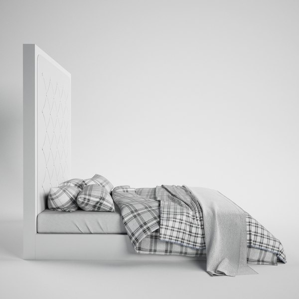3d photorealistic bed model