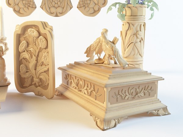 3d decorative set