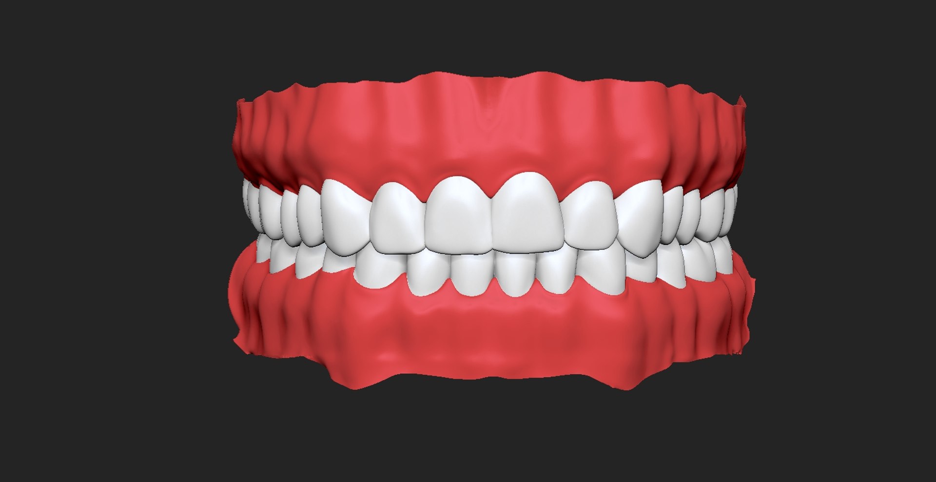 3d human teeth