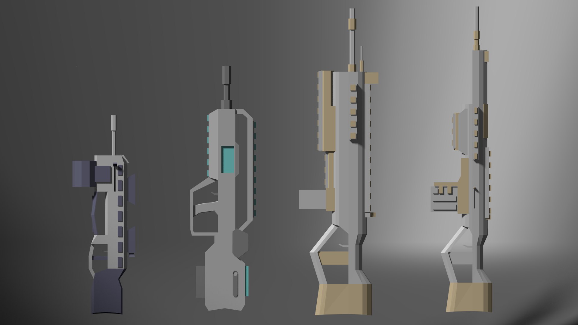 3ds Max Weapons Pack