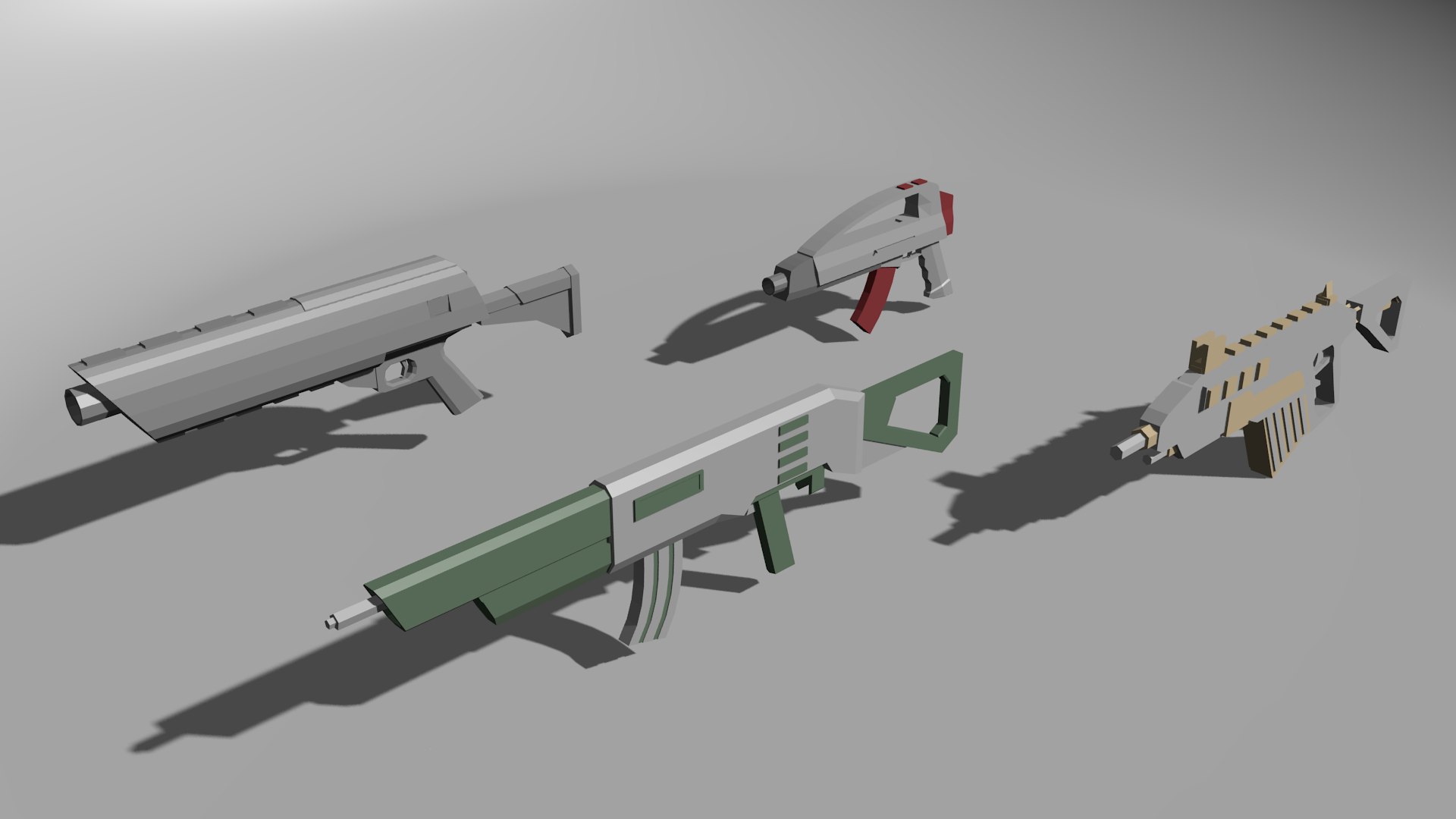 3ds Max Weapons Pack