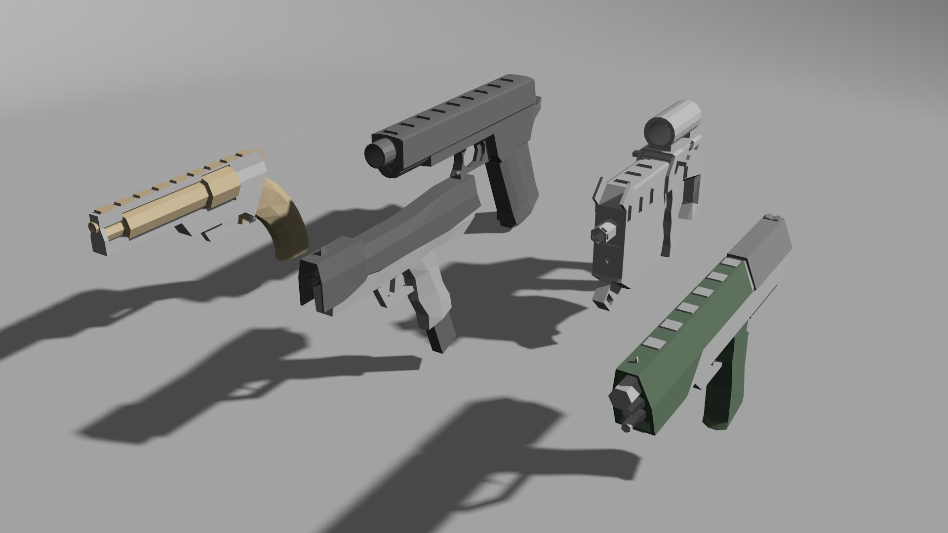 3ds Max Weapons Pack