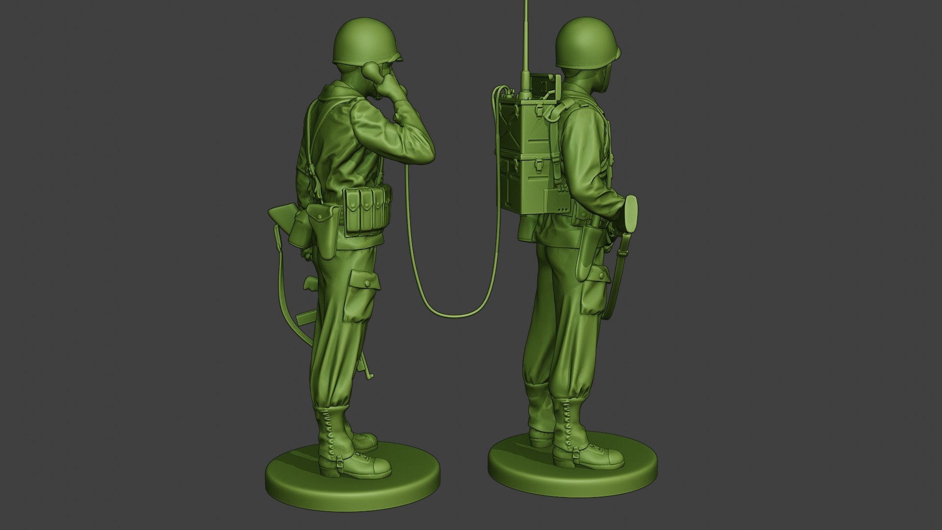3D model american soldier ww2 engineer - TurboSquid 1621252