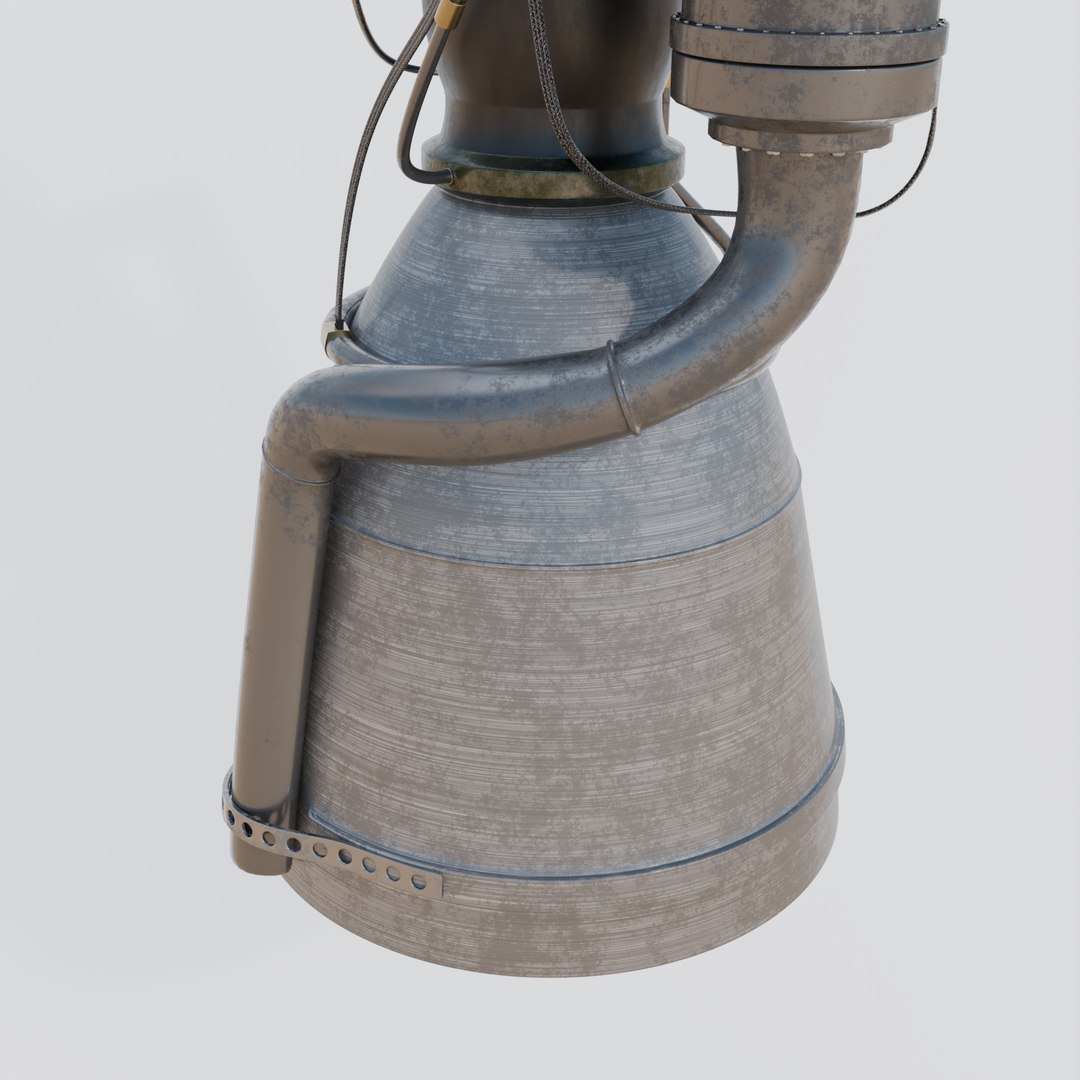 3D Rocket Engine - TurboSquid 2248435