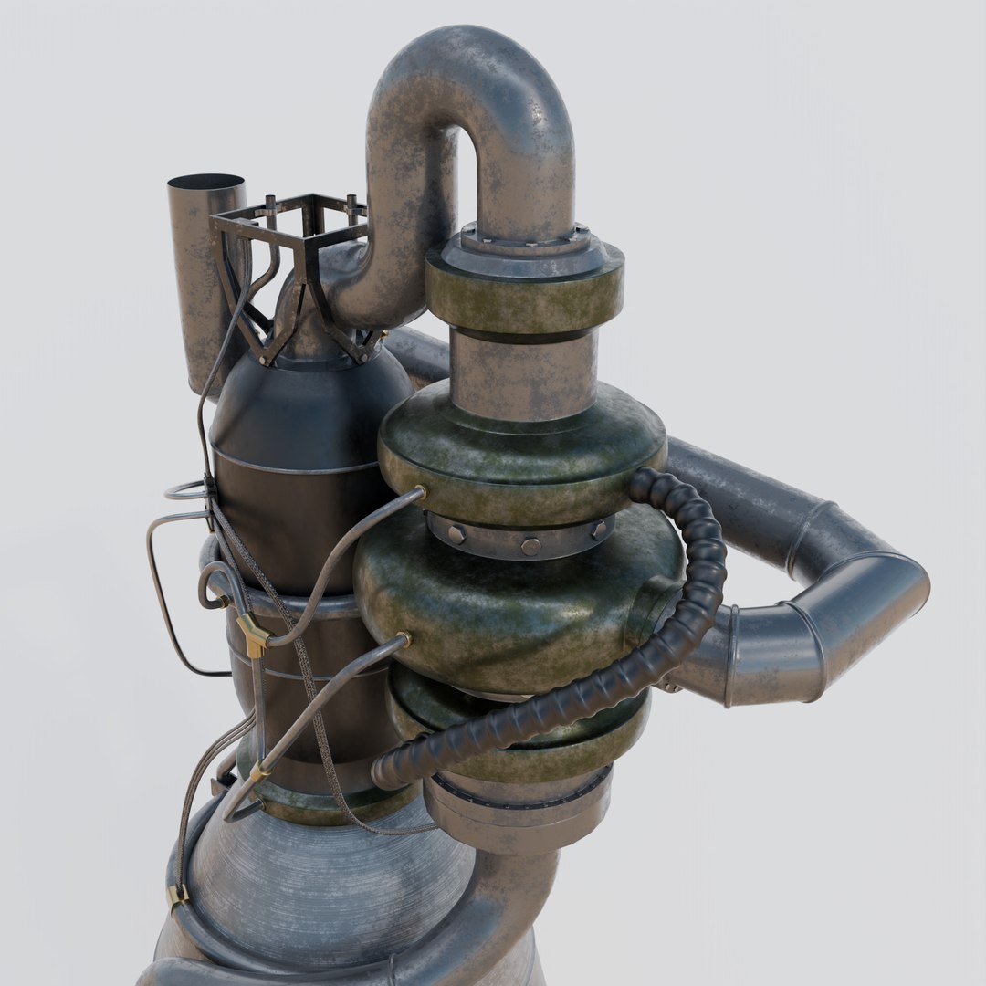 3D Rocket Engine - TurboSquid 2248435