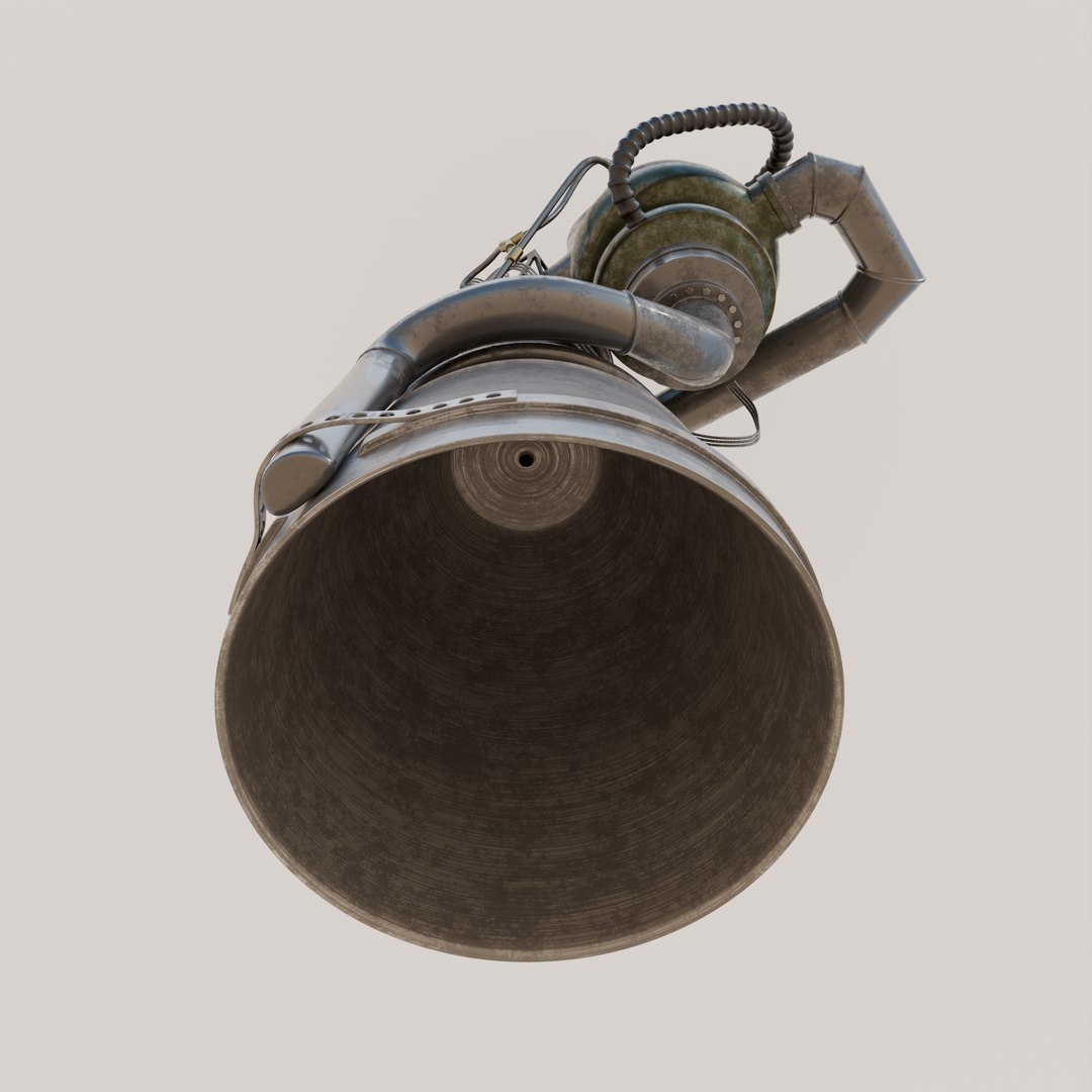3D Rocket Engine - TurboSquid 2248435