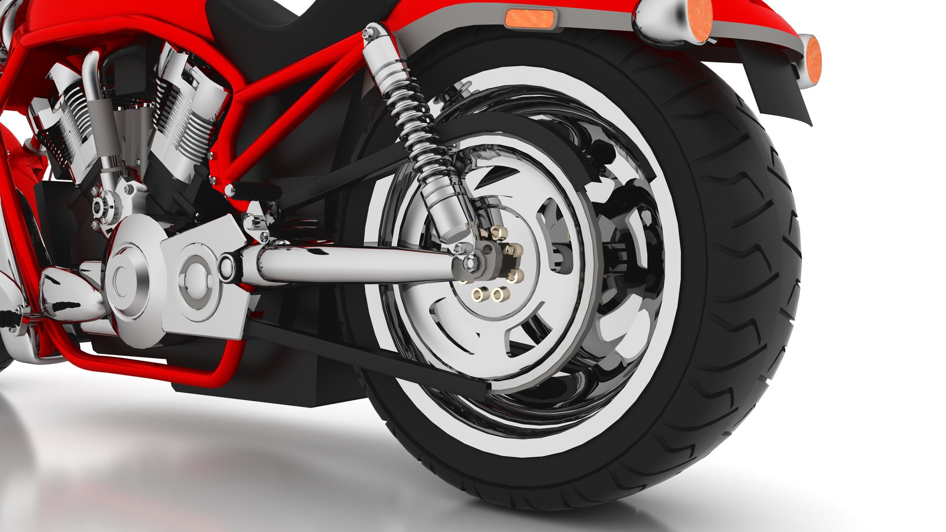 Chopper Biker 3 4K 3D Model - TurboSquid 2242964