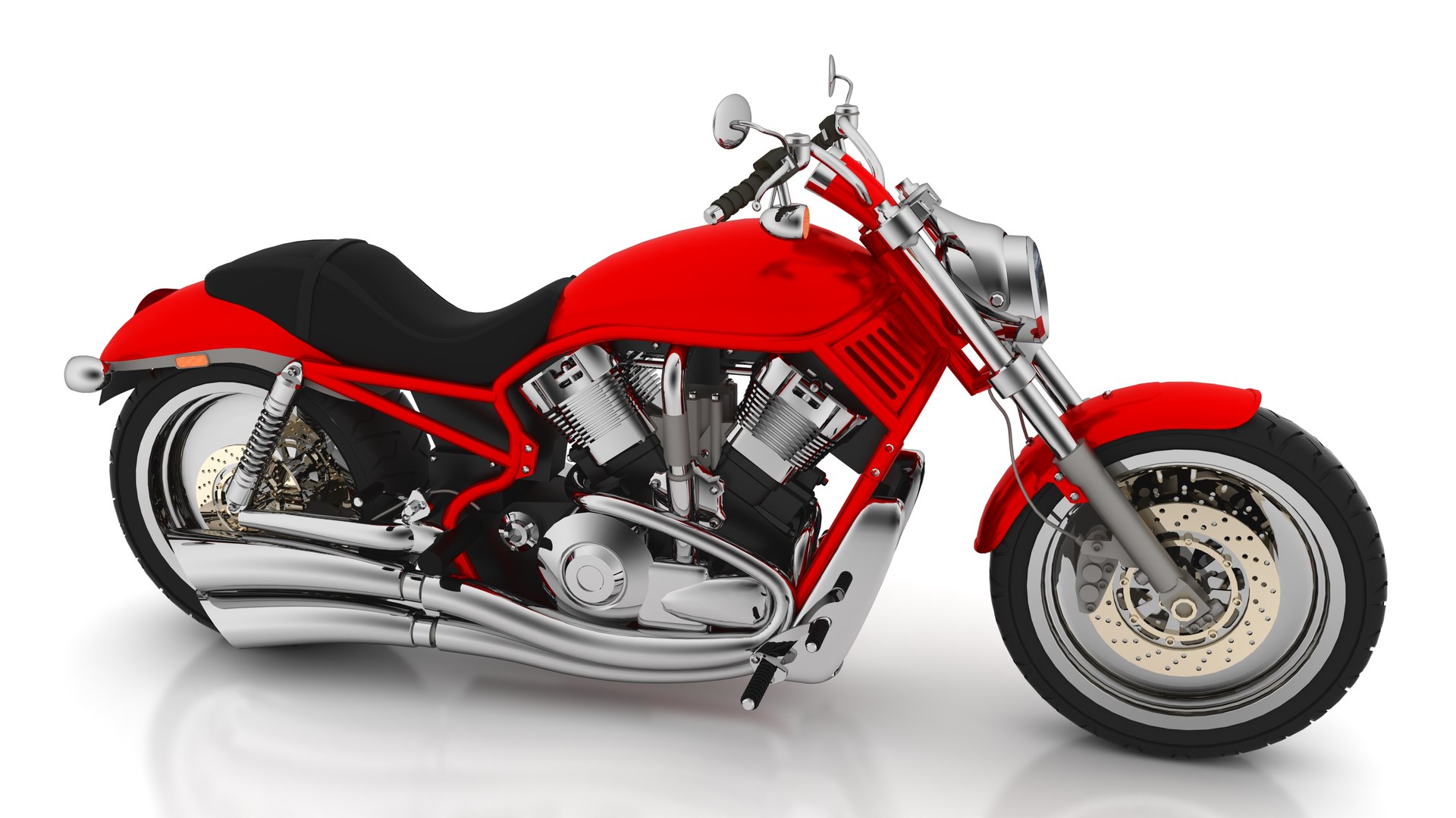 Chopper Biker 3 4K 3D Model - TurboSquid 2242964