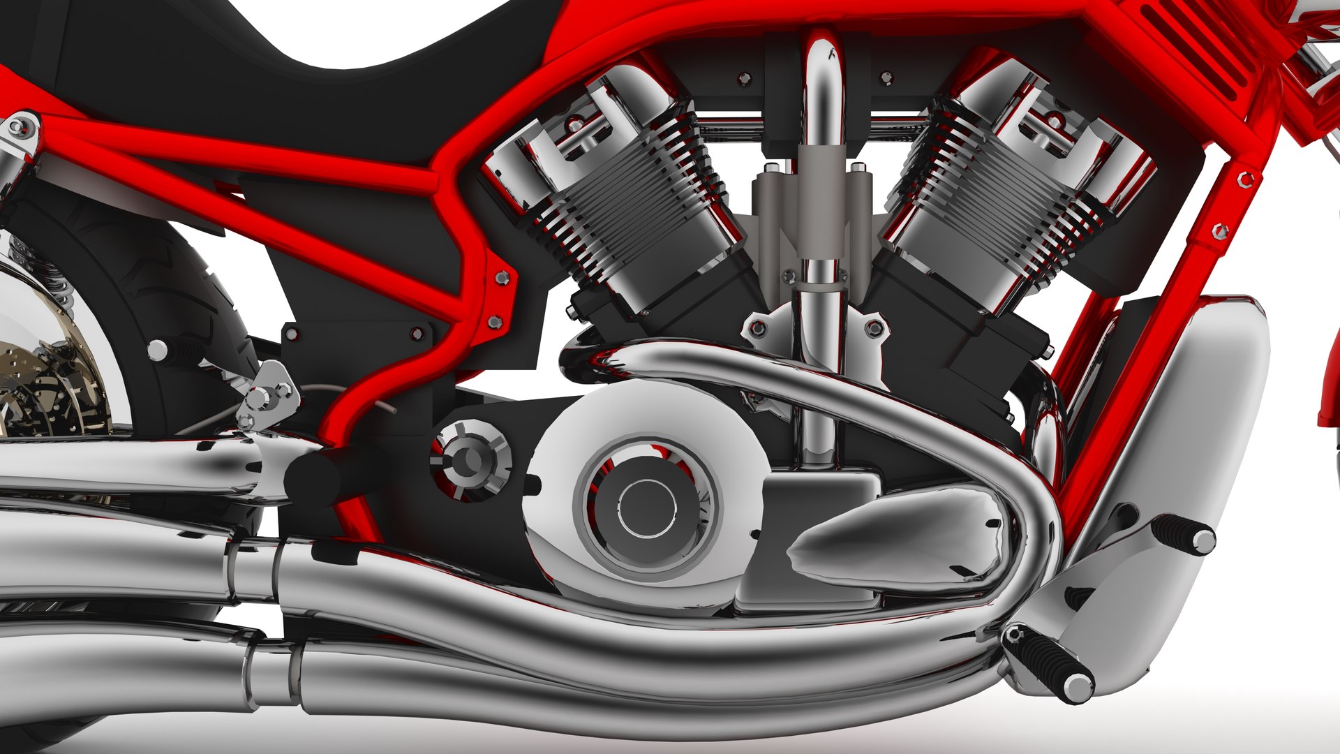 Chopper Biker 3 4K 3D Model - TurboSquid 2242964