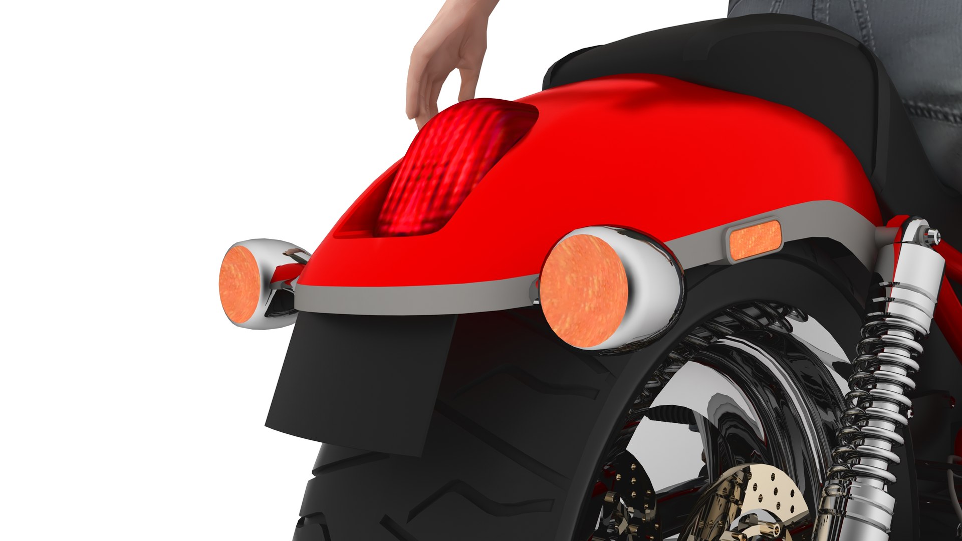 Chopper Biker 3 4K 3D Model - TurboSquid 2242964