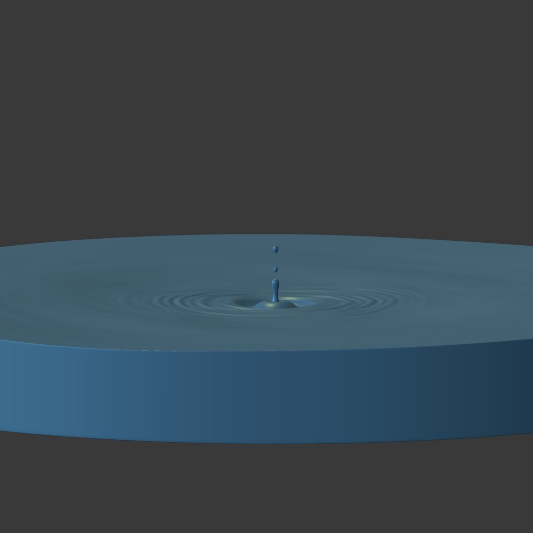 Water - Rain Drop 3D - TurboSquid 1730748