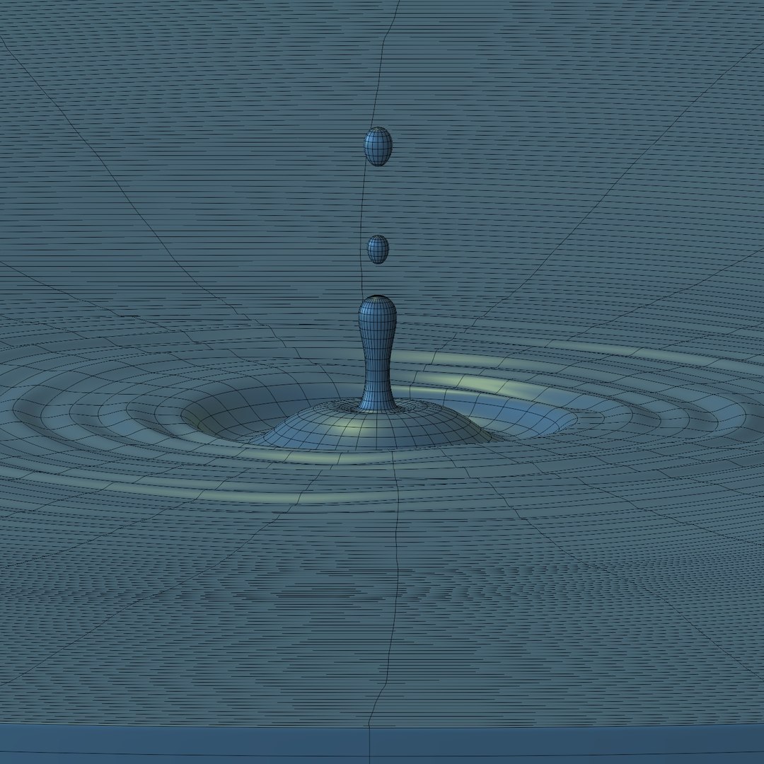 Water - Rain Drop 3D - TurboSquid 1730748