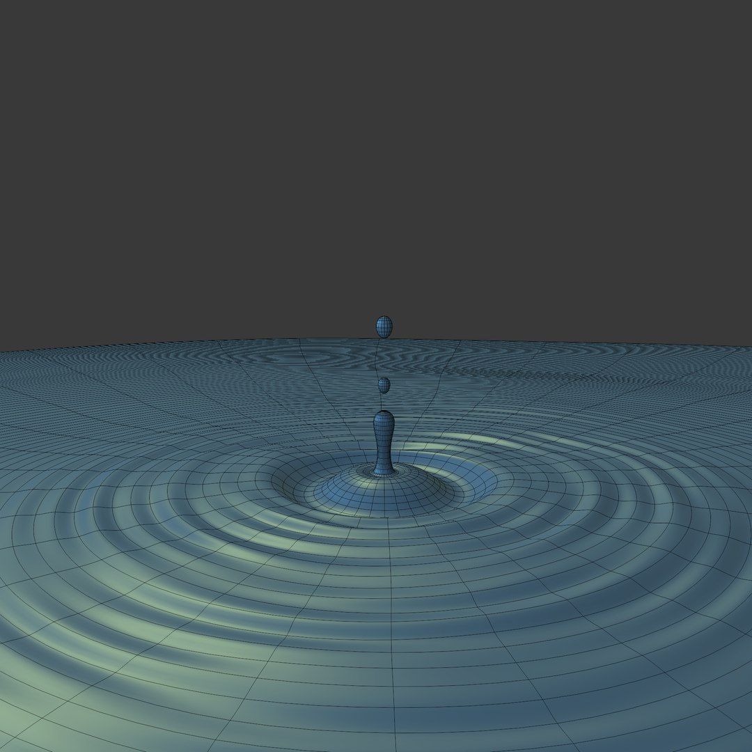Water - Rain Drop 3D - TurboSquid 1730748