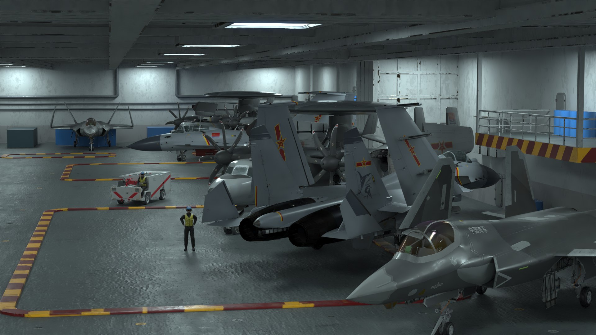 PLA NAVY Type 003 Class Aircraft Carrier Fujian Ship 3D Model ...