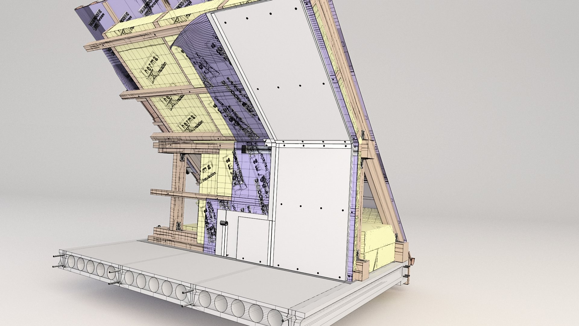 3D Thermal Insulation - TurboSquid 1529200