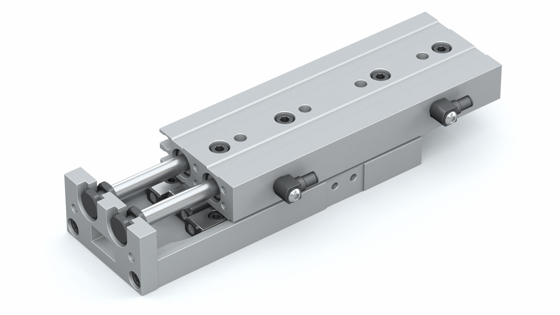3D Pneumatic Linear Actuator - TurboSquid 2227625
