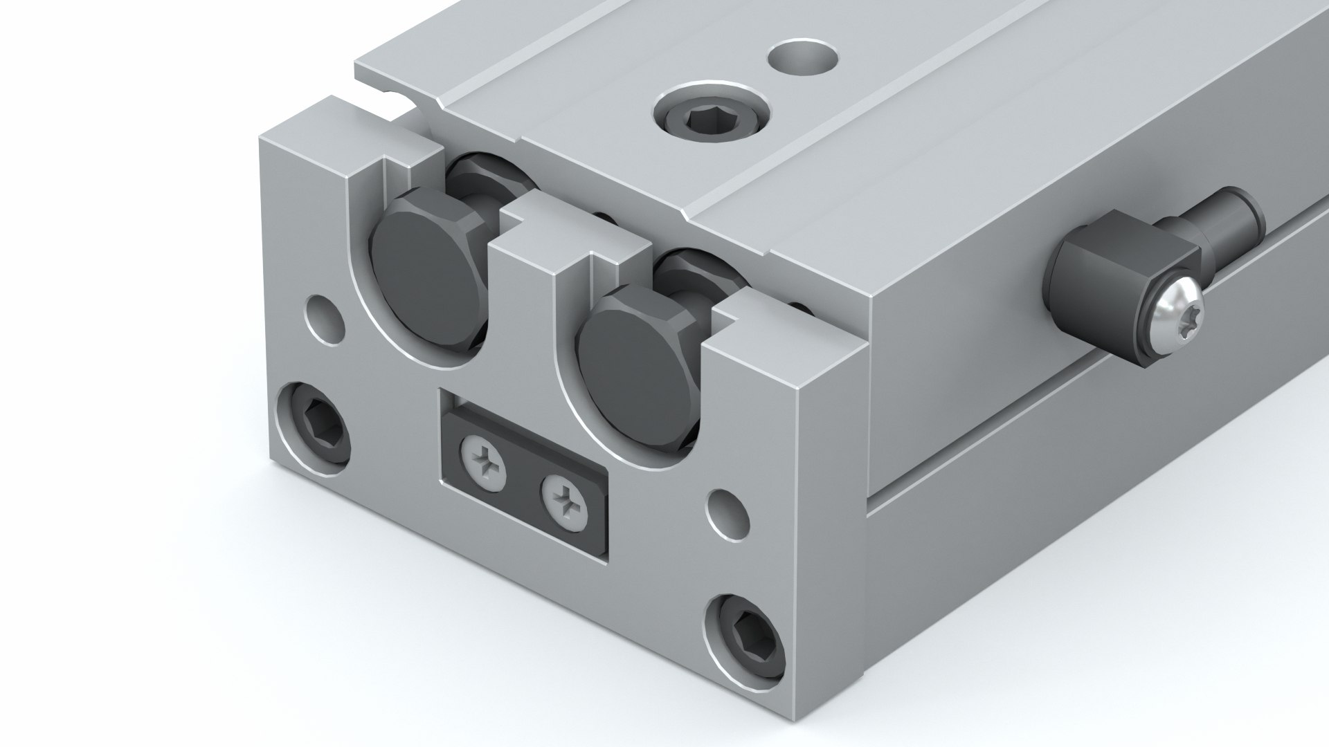 3D Pneumatic Linear Actuator - TurboSquid 2227625
